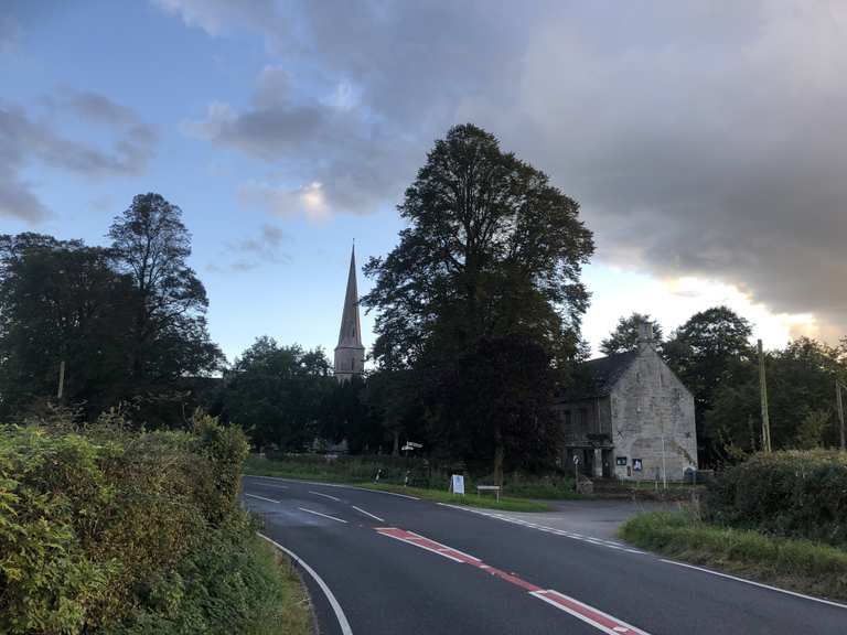 Church of St. Nicholas - Standish Road Cycle Routes and Map | Komoot