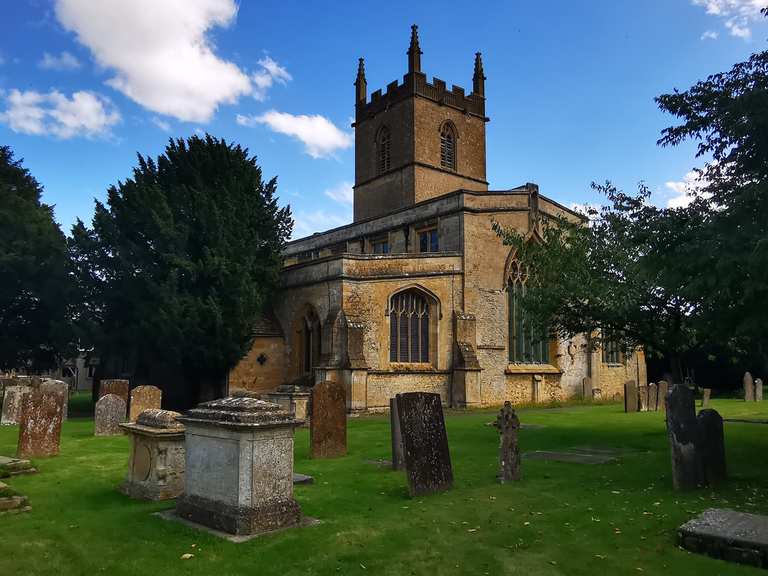 St Edward's Church, Stow-on-the-Wold Routes for Walking and Hiking | Komoot