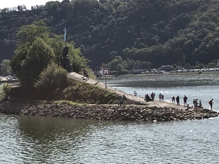 Blick auf die Loreley Routes for Walking and Hiking | Komoot