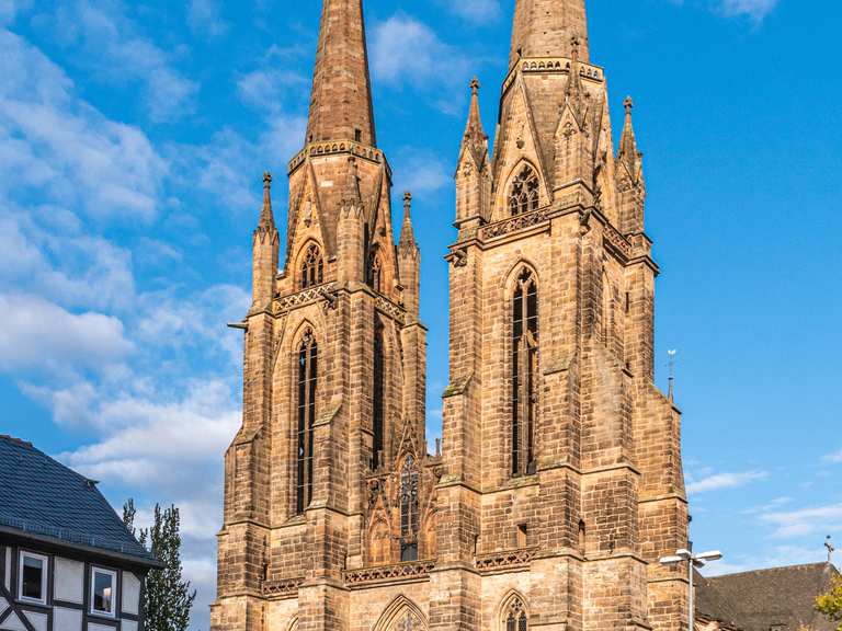 Elisabethkirche Marburg: Wanderungen und Rundwege | komoot