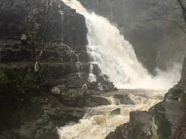 Pistyll Cain Waterfall - Mountain Bike Trails & Tracks | Komoot