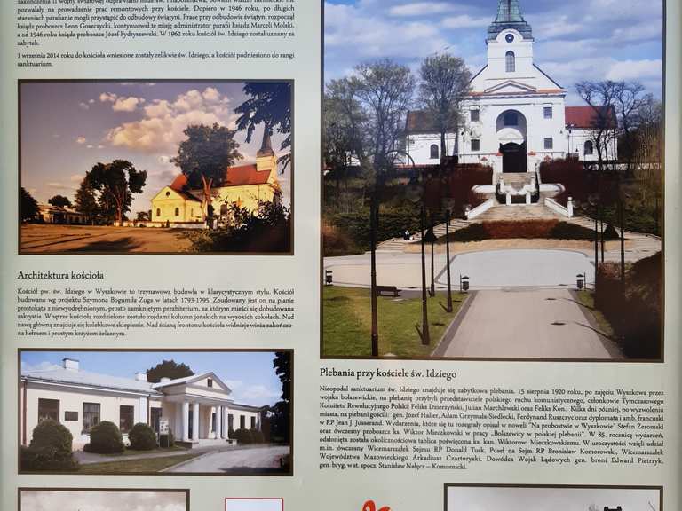 Sanktuarium św. Idziego (Wyszków) – trasy rowerowe i mapa | Komoot