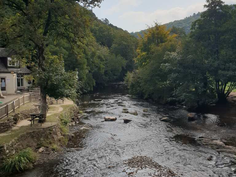Fingle Bridge Routes for Walking and Hiking | Komoot