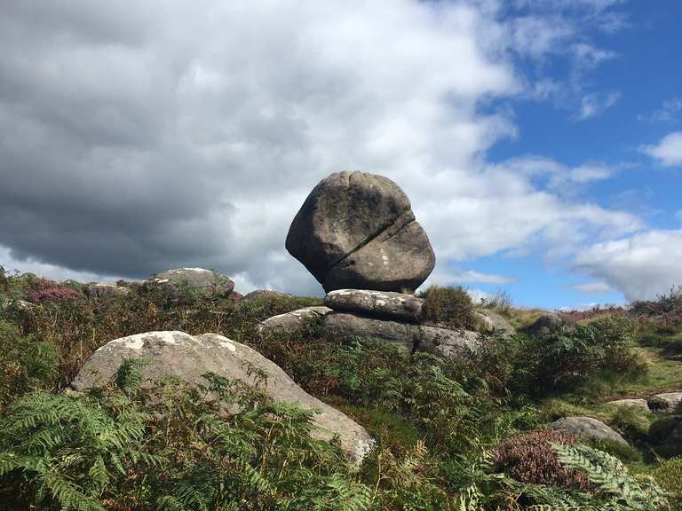 Owler Tor Rocks Routes for Walking and Hiking | Komoot