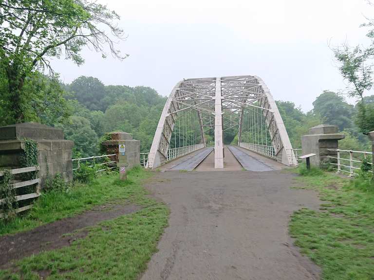 Hagg Bank Bridge (Wylam Bridge) - Cycle Routes and Map | Komoot