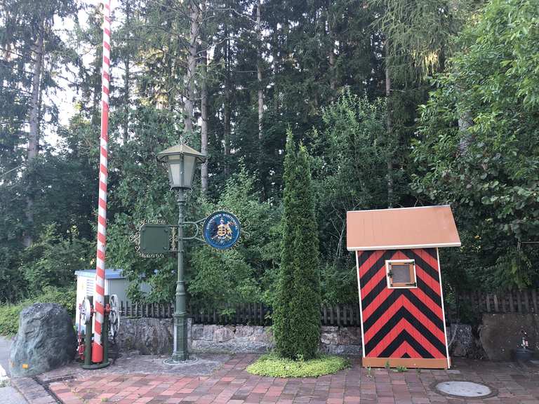 Schlagbaum zwischen Baden und Württemberg im Zollhaus: Wanderungen und ...