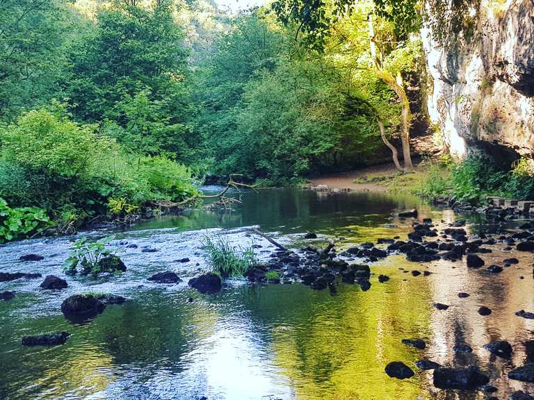 Cheedale stepping stones Routes for Walking and Hiking | Komoot