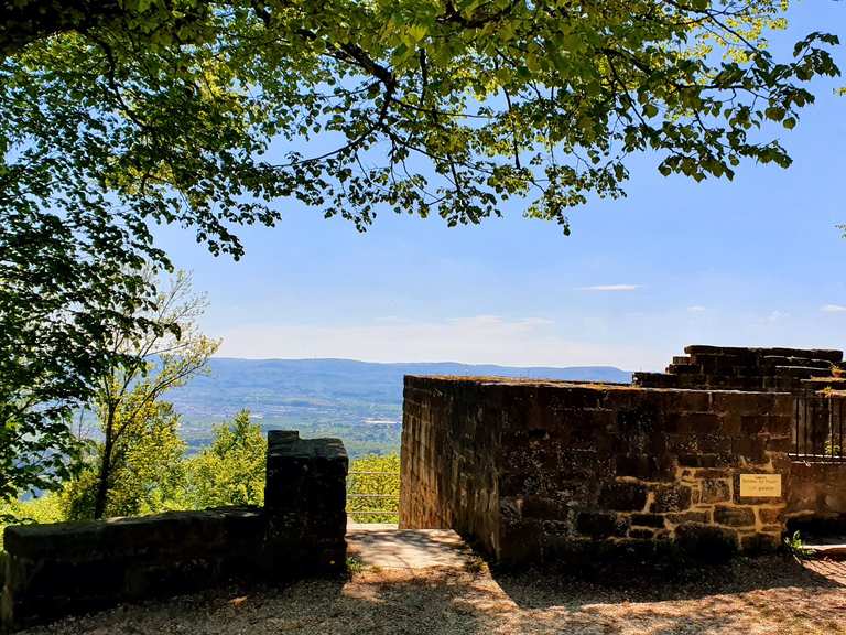 Hohenstaufen Castle Ruins and Viewpoint: Wanderungen und Rundwege | komoot