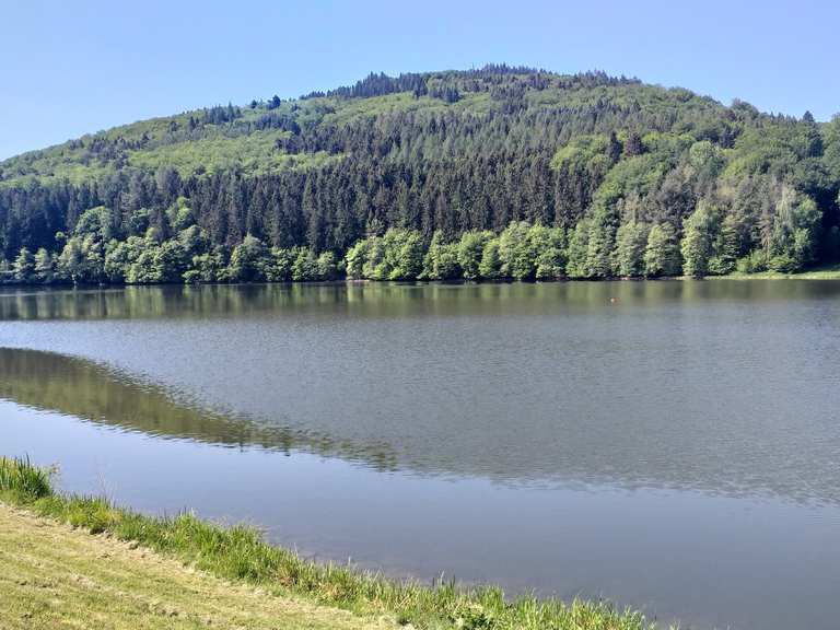 Stausee Bitburg – Uferweg am Bitburger Stausee Rondje vanuit Biersdorf ...
