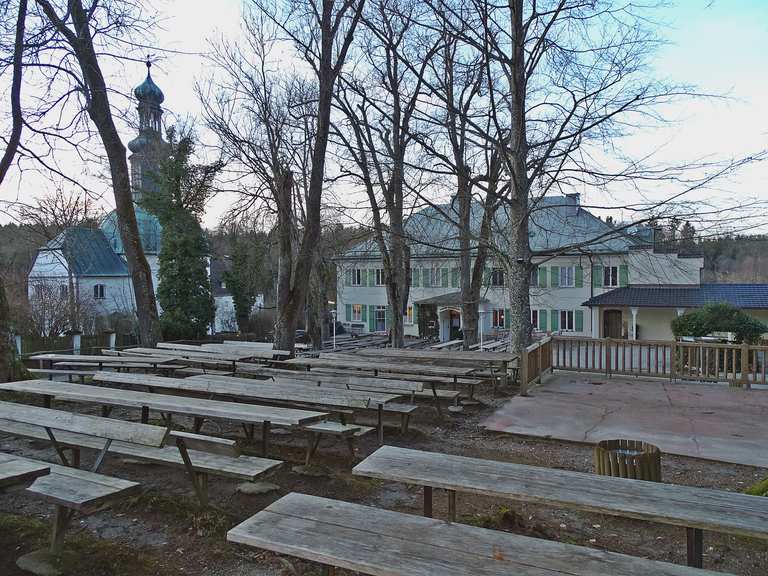Schlossgut Mariabrunn Biergarten: Wanderungen und Rundwege | komoot