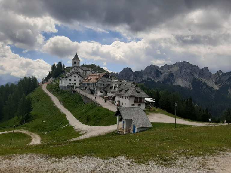 Monte Lussari Pilgrimage Village and Sanctuary Routes for Walking and ...