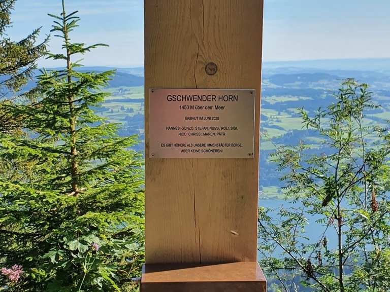 Gschwender Horn: Wanderungen und Rundwege | komoot