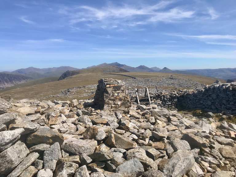 Garnedd-goch loop — Parc Cenedlaethol Eryri / Snowdonia National Park ...