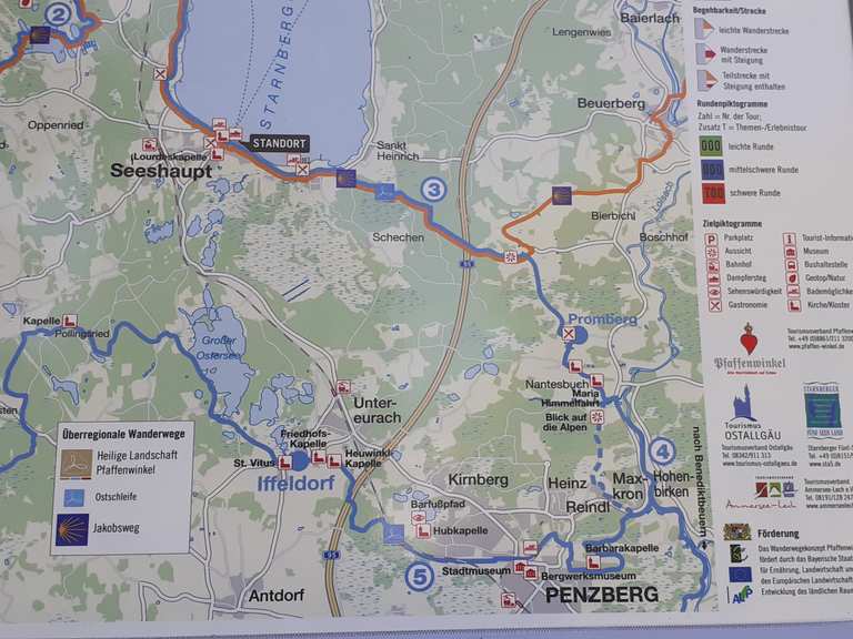 Starnberger See (St. Heinrich - Seeshaupt) Cycle Routes and Map | Komoot