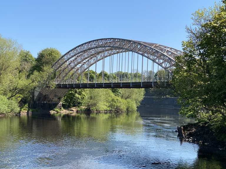 Hagg Bank Bridge (Wylam Bridge) - Cycle Routes and Map | Komoot