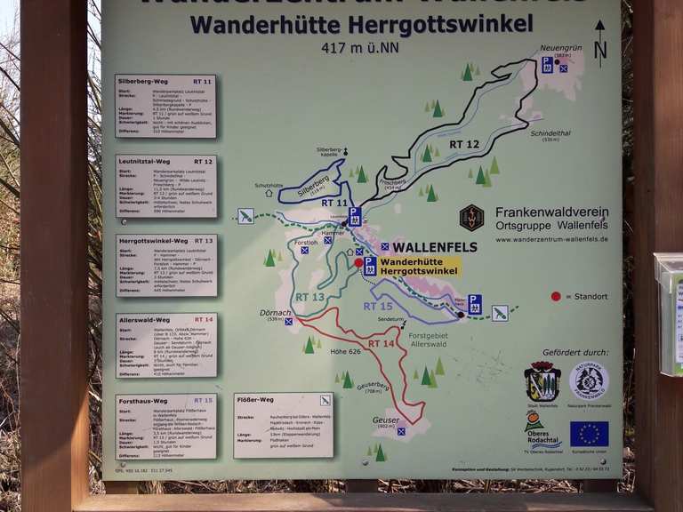 Wanderhütte Herrgottswinkel: Wanderungen und Rundwege | komoot