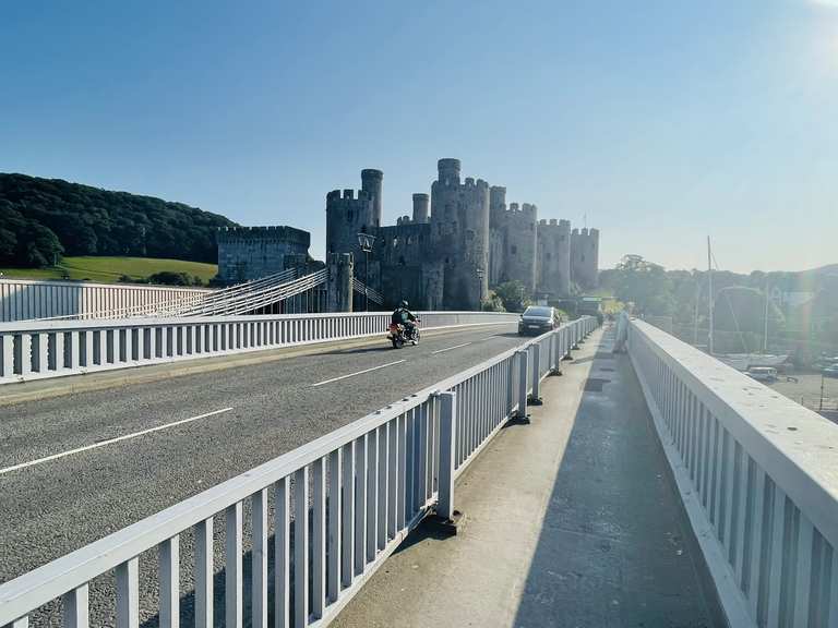 Conwy Castle Road Cycle Routes and Map | Komoot