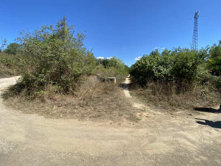 Bivio con tre strade: prendere quella piccola centrale: Wanderungen und ...