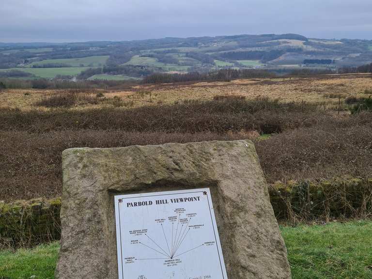 Parbold Hill Routes for Walking and Hiking | Komoot