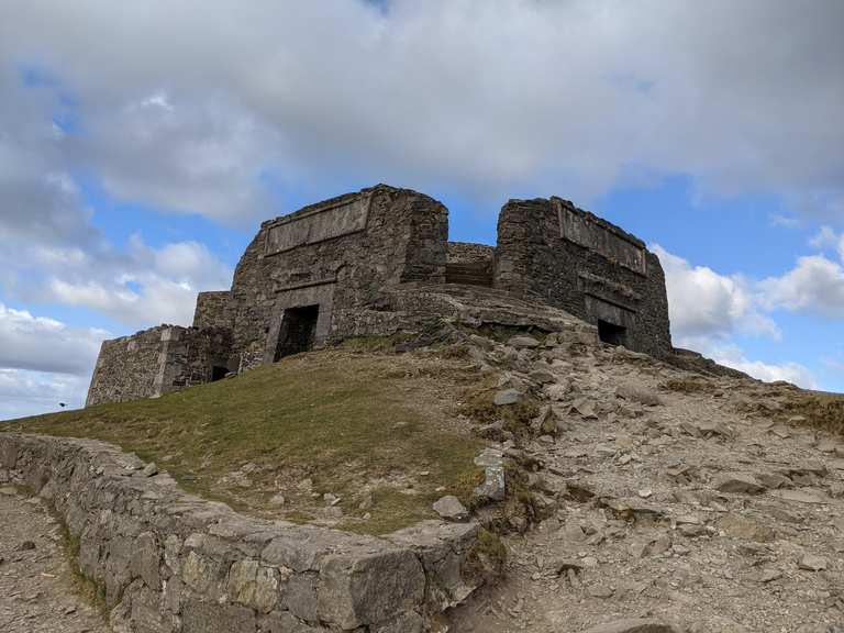 Moel Dywyll & Moel Famau dal loop di Cilcain - Clwydian Range & Dee ...