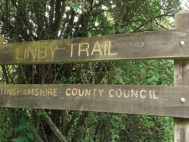 Linby Bike Trail - pristine gravel Cycle Routes and Map | Komoot