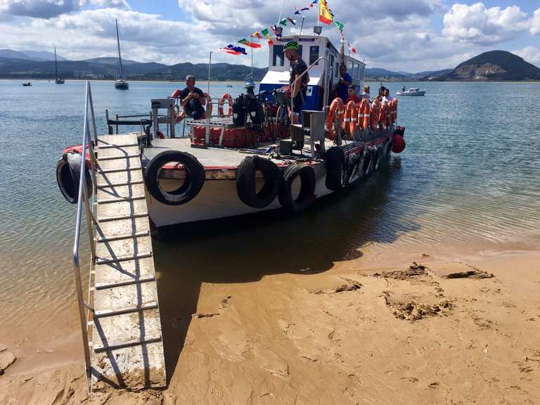 Boat across the Ría de Treto – Hiking & Cycling Routes | Komoot