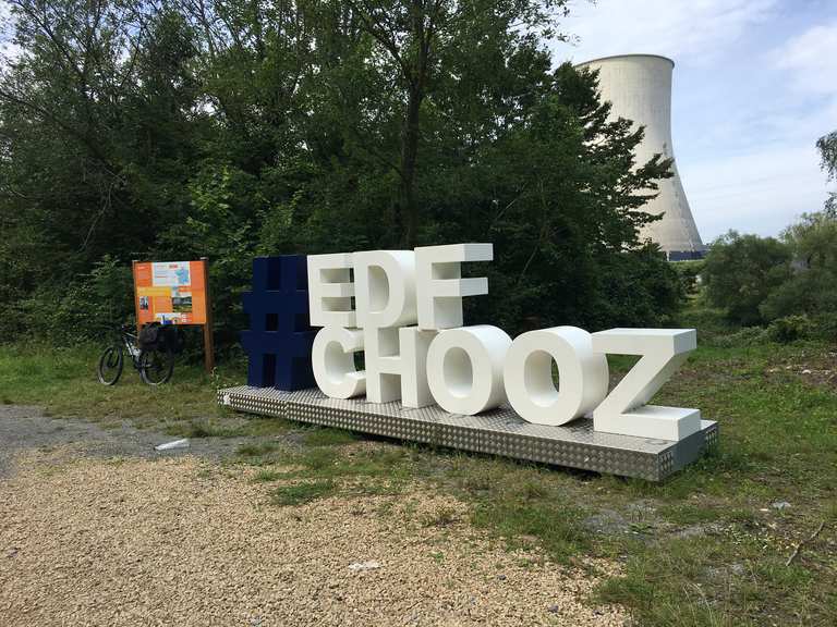 Voie verte aux abords de la centrale nucléaire de Chooz: Radtouren und ...