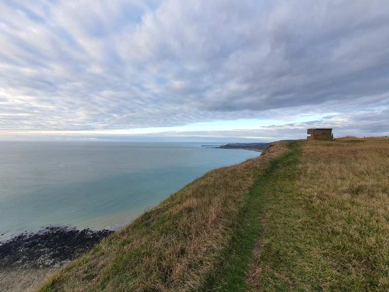 Abbot's Cliff Sound Mirror - Hougham Without, Dover | Hiking Tips ...