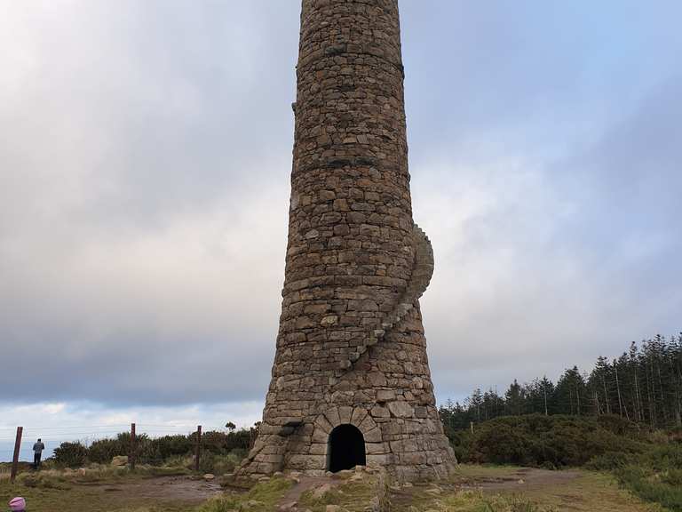 Ballycorus Leadmines Chimney: Wanderungen und Rundwege | komoot
