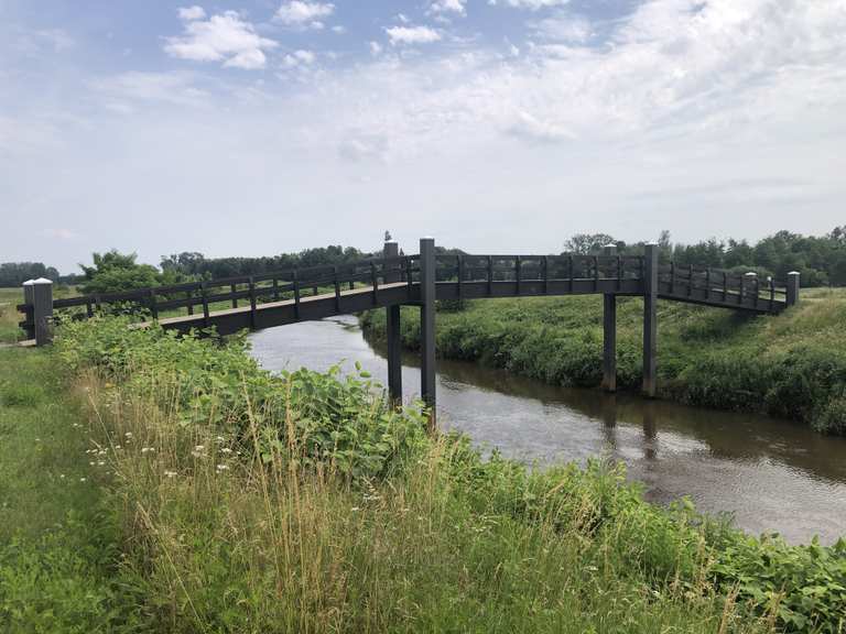 Bruggetje over Kleine Nete fietsroutes en kaart | Komoot