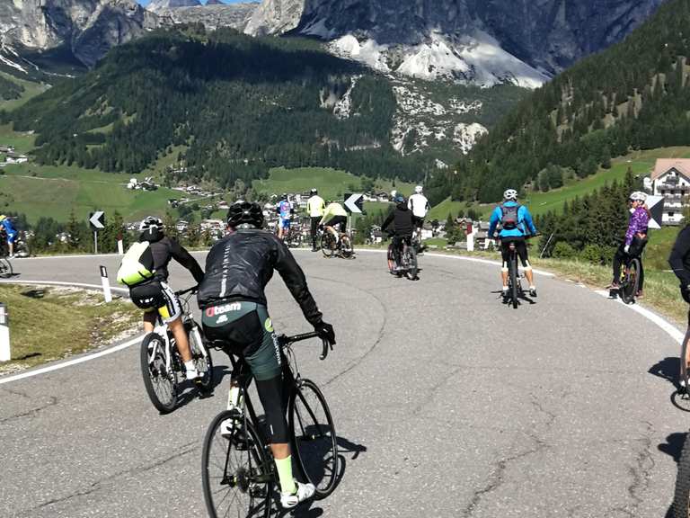 Corvara von oben - Cycle Routes and Map | Komoot