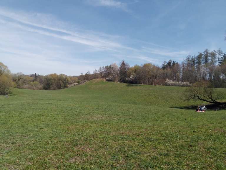 Park Aubinger Lohe – Blick auf die Ziegelweiher Runde von Lochhausen ...