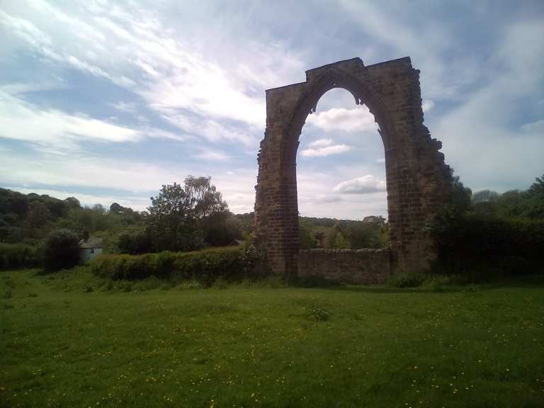 Dale Abbey ruins Routes for Walking and Hiking | Komoot