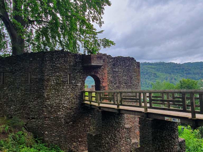 Boucle Croix Walter – Château de Schirmeck au départ de Schirmeck - La ...