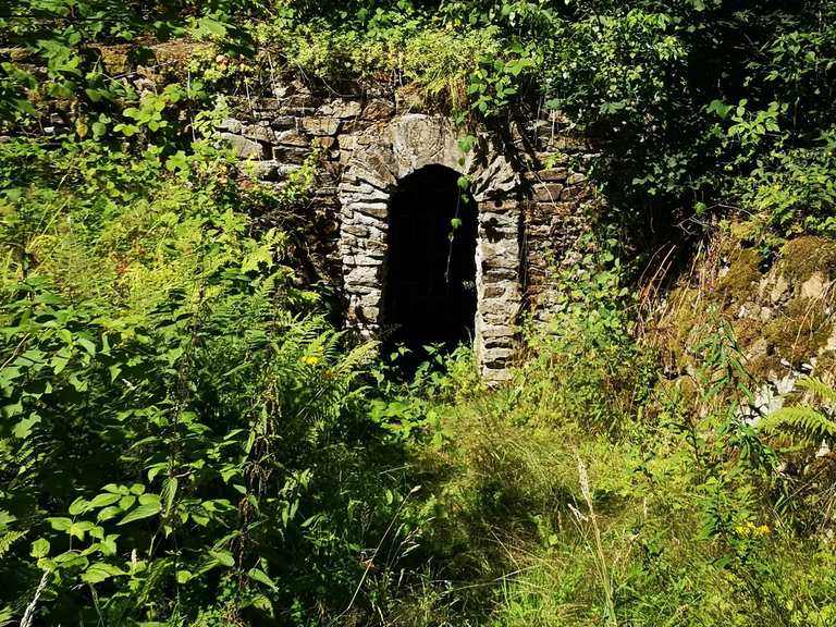 Mehrere Stollenmundlöcher vom ehem. Glashütter Silberbergbau ...