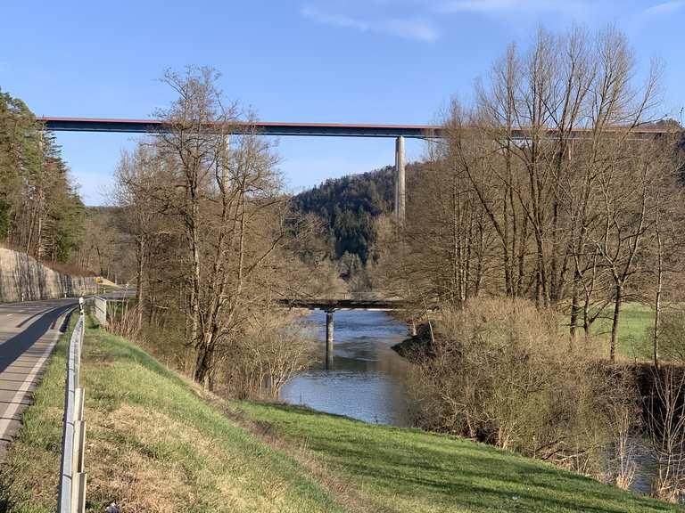 Neckartalbrücke A81 bei Weitingen Road Cycle Routes and Map | Komoot
