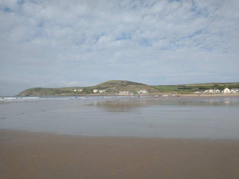 Stunning views over Croyde Routes for Walking and Hiking | Komoot