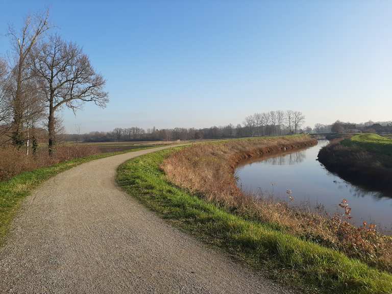 Gravel langs Grote Nete fietsroutes en kaart | Komoot
