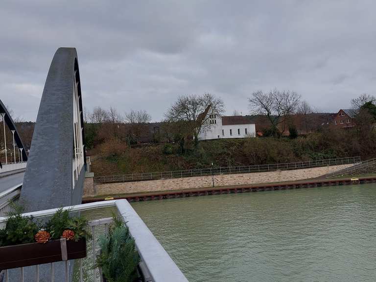 Mittelland Canal 🚢 near Obersteinbeck - Cycle Routes and Map | Komoot