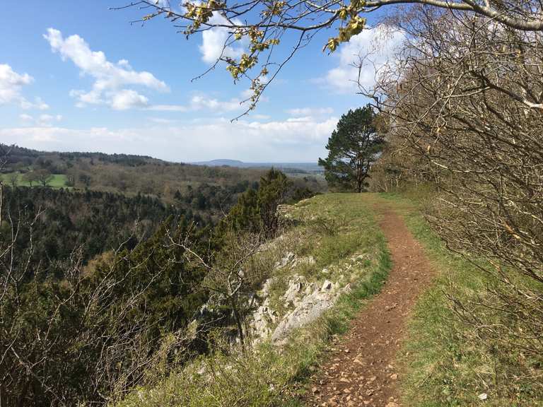 Valley viewpoint – Goblin Combe loop from Cleeve | hike | Komoot