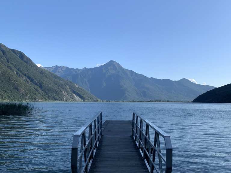 Panoramico del Lago di Mezzola - Riserva Naturale Pian di Spagna e Lago ...
