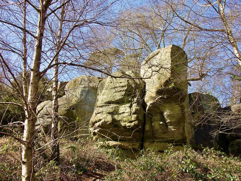 Eridge Rocks Routes for Walking and Hiking | Komoot