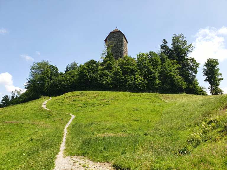 Iberg Castle (or Yburg) above Wattwil – Cycling Routes & How to Get ...