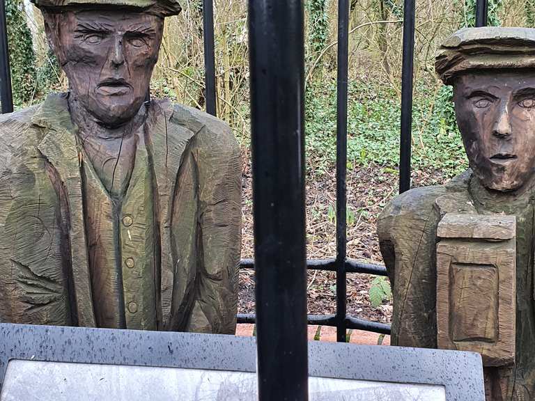 Waingroves woodland – Loscoe Dam - Vantage Point Loop from Marehay ...