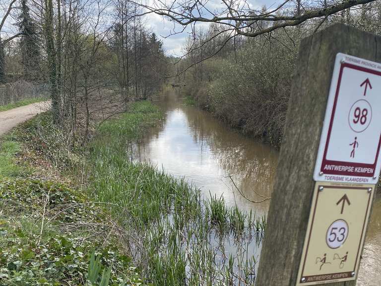 Pad naast Grote Nete - wandelroutes en hikes | Komoot