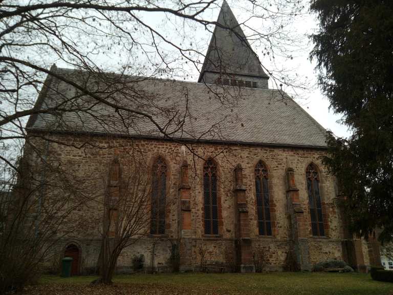 Kulturdenkmal "Ev. Kirche Wiesenfeld": Wanderungen und Rundwege | komoot