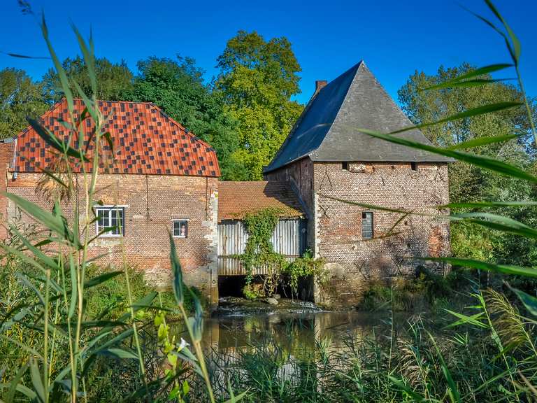 Watermolen van Grobbendonk fietsroutes en kaart | Komoot