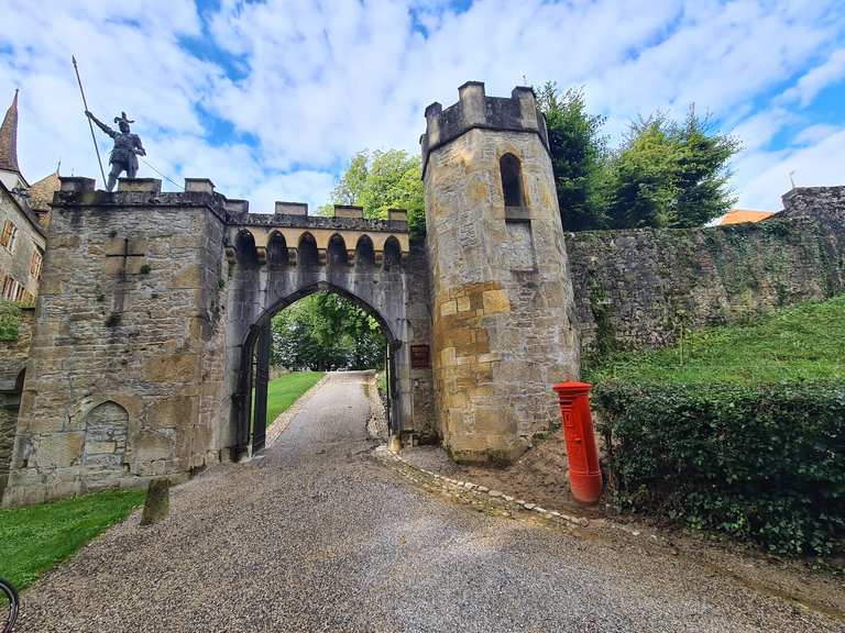 Château de Gorgier - Itinéraires vélo et carte | Komoot