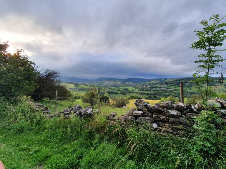 Great Longstone, Monsal Head and Cressbrook from Hathersage — Peak ...