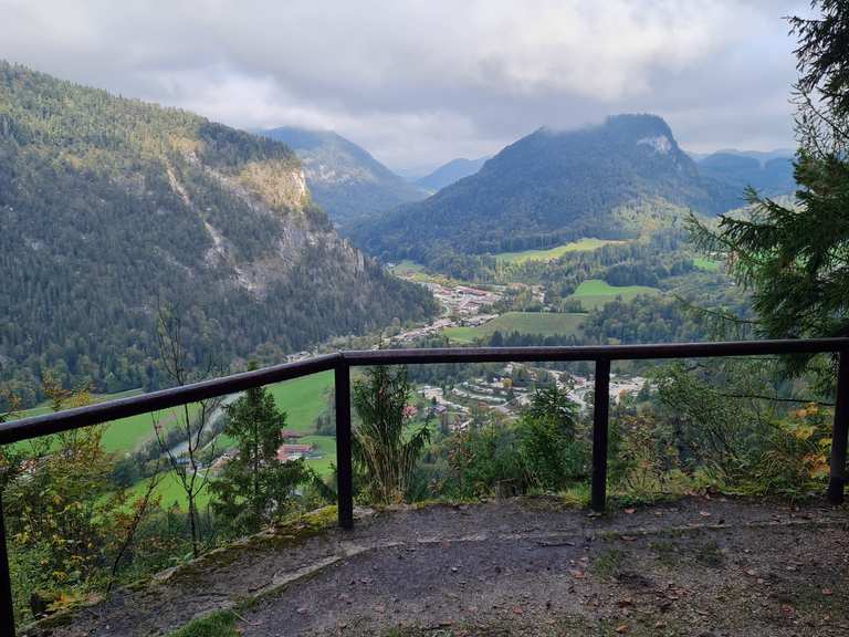 Aussichtspunkt "Teehaus am Mooslahnerkopf" Routes for Walking and ...